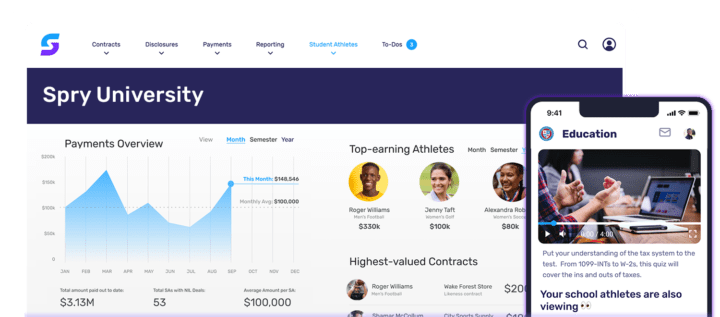 Spry | Mission Control for Your Athletic Departments