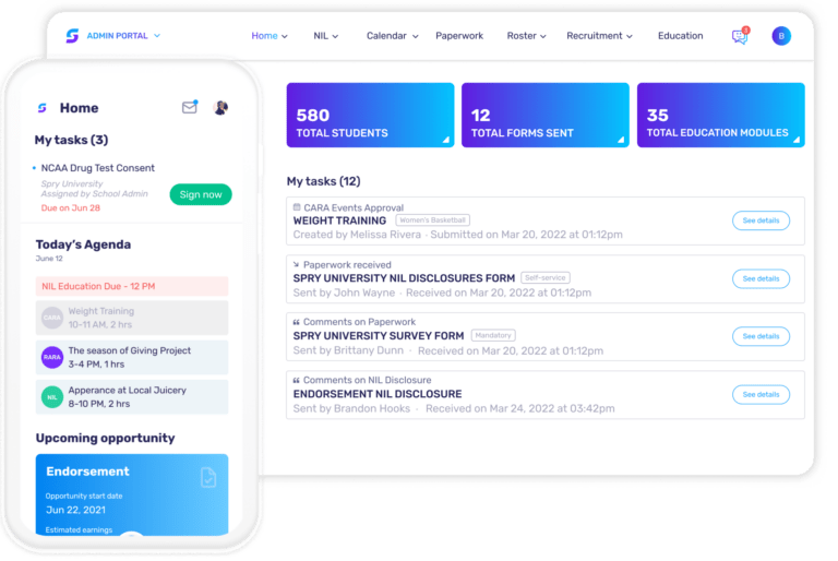 Spry | Mission Control for Your Athletic Departments