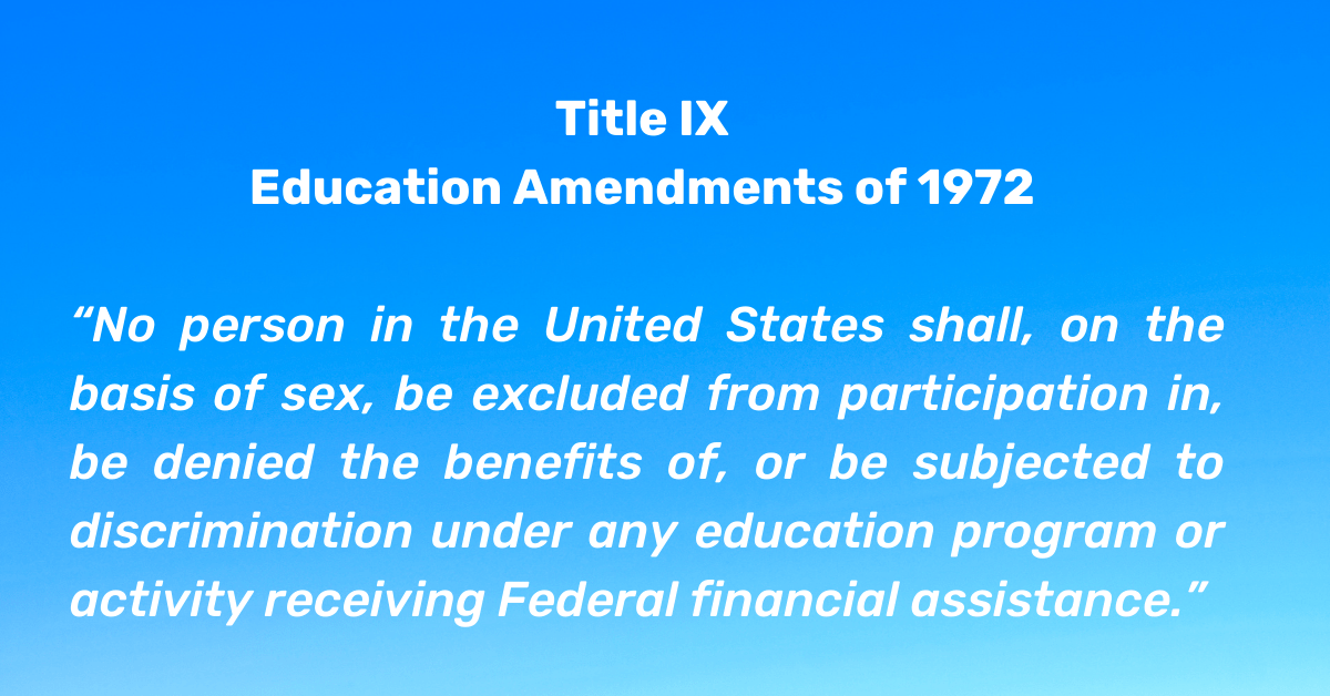 Title IX - Noncompliance - Spry