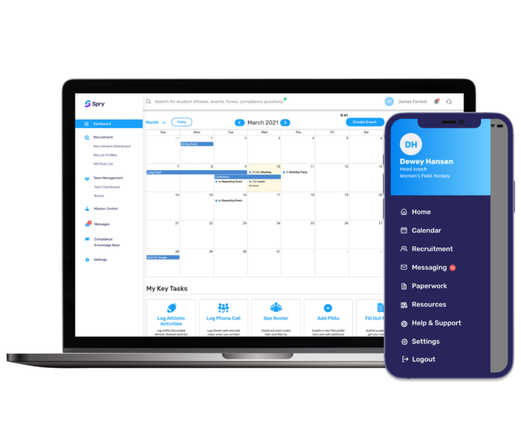 Spry Coaches - Mission Control for Coaches