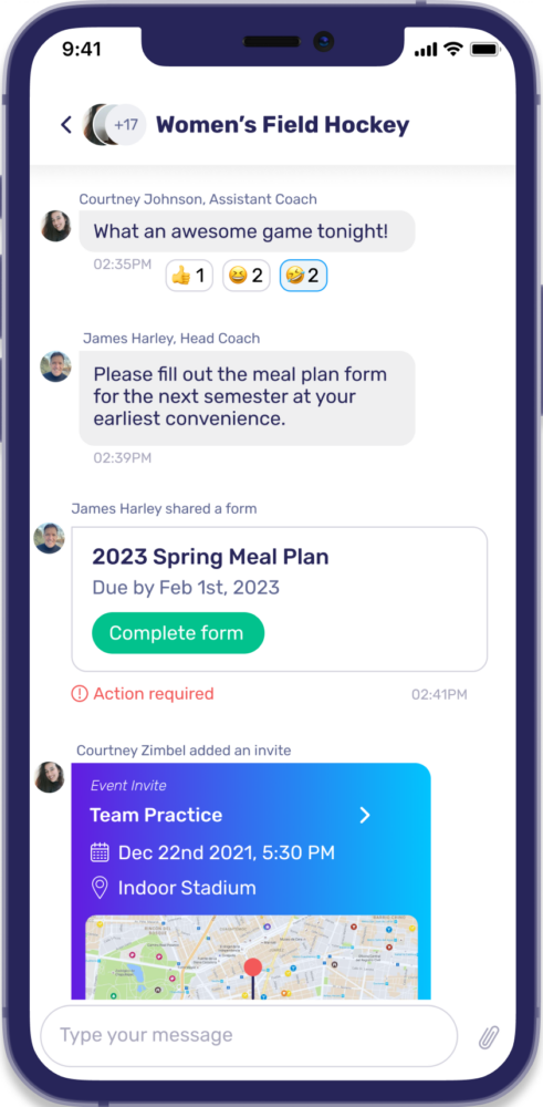 Spry+ Mobile App: Effortless Athletics Management On-The-Go